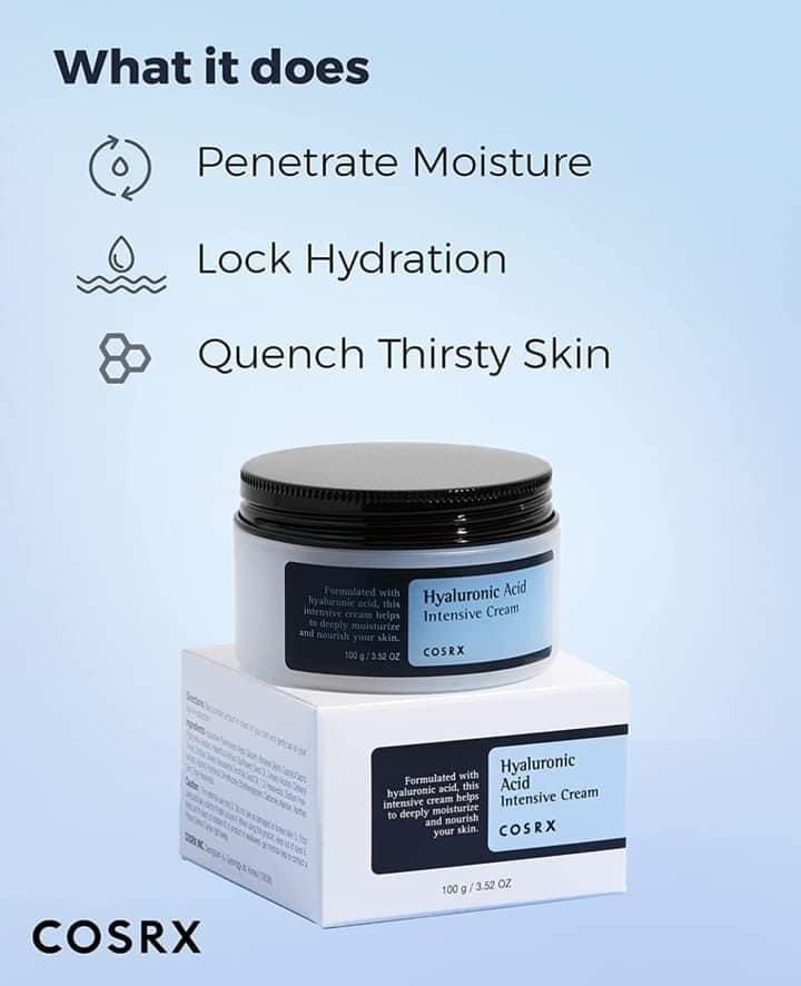 Cosrx Hyalurnic Acid Intensive Cream 100ml – Mega Cosmetics BD