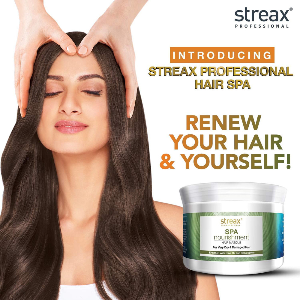 Streax Professional Spa Nourishment Hair Mask 500g – Mega Cosmetics BD